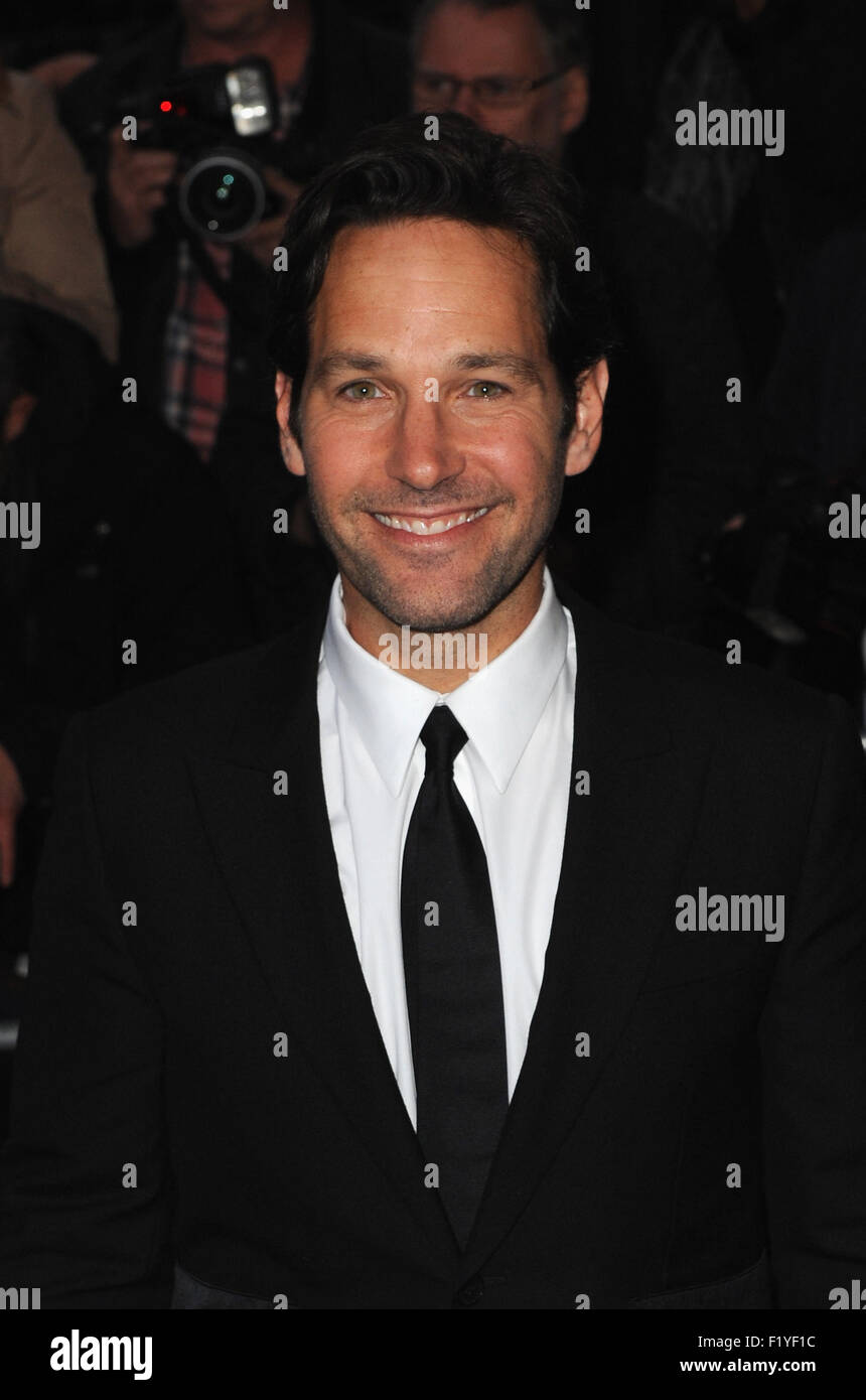 London, UK. 8th Sep, 2015. Paul Rudd attends the GQ Men Of The Year ...