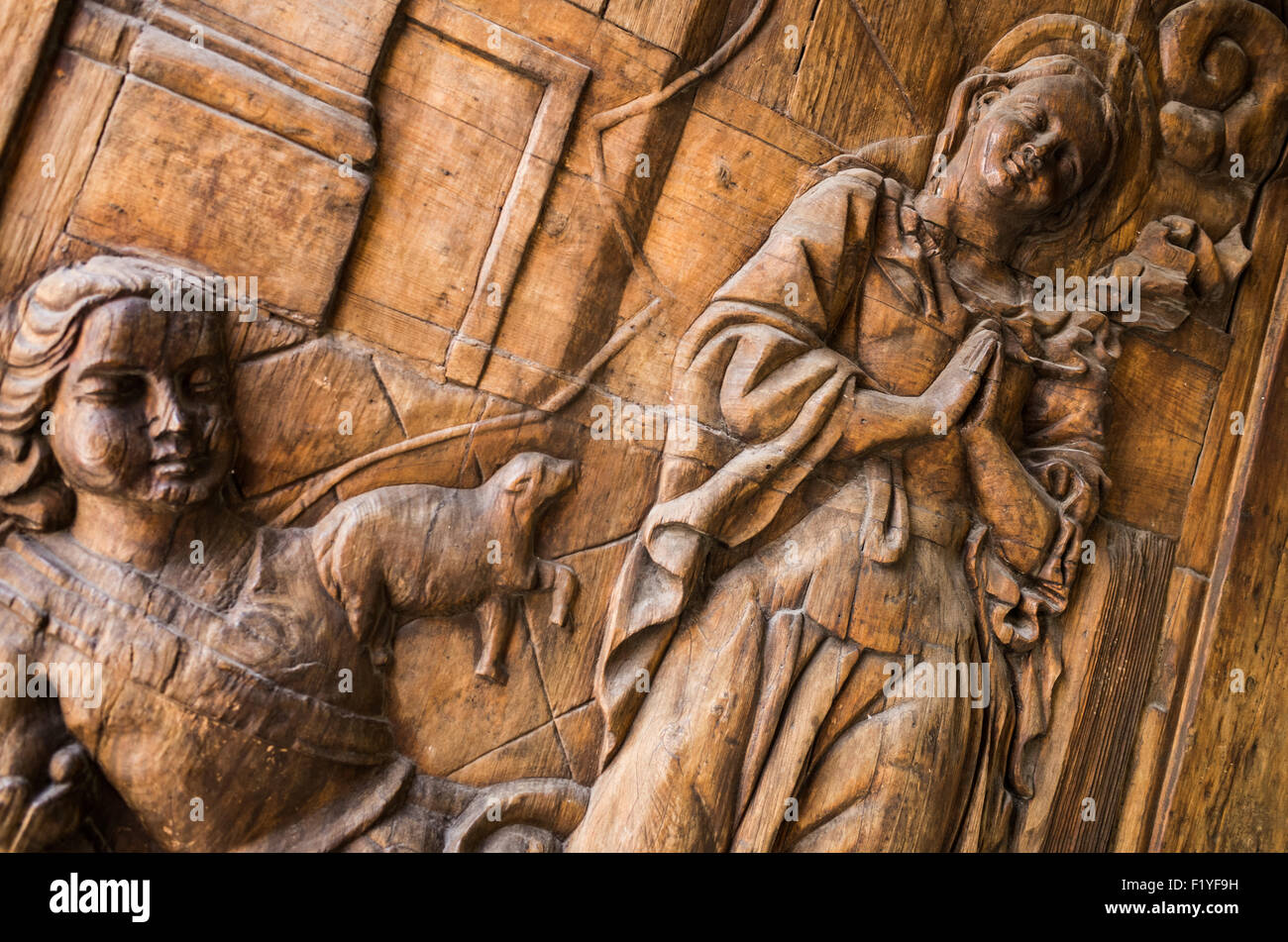Iglesia De Santa Inés Carved Doors Mexico City // MEXICO CITY, Mexico ...