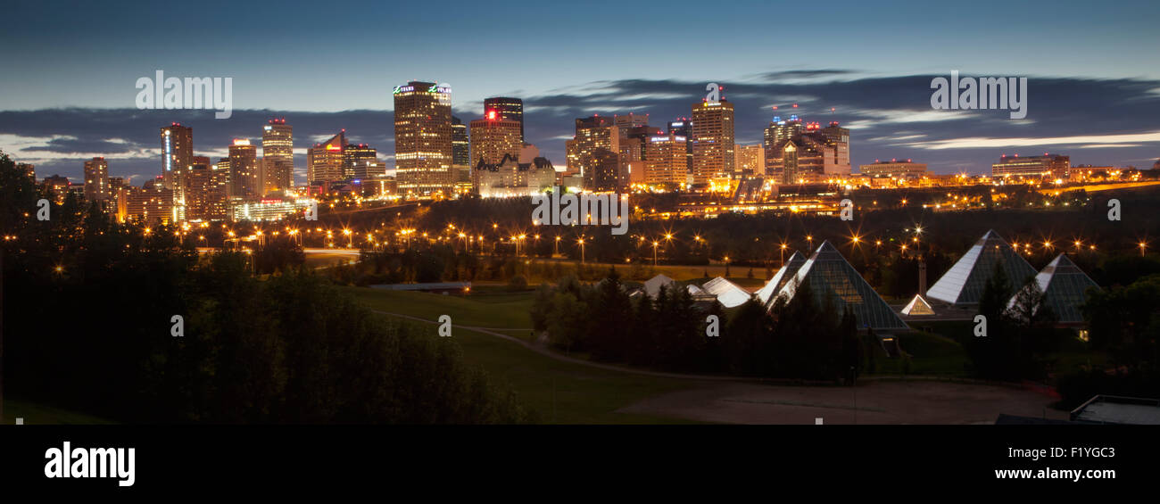 Edmonton city skyline hi-res stock photography and images - Alamy