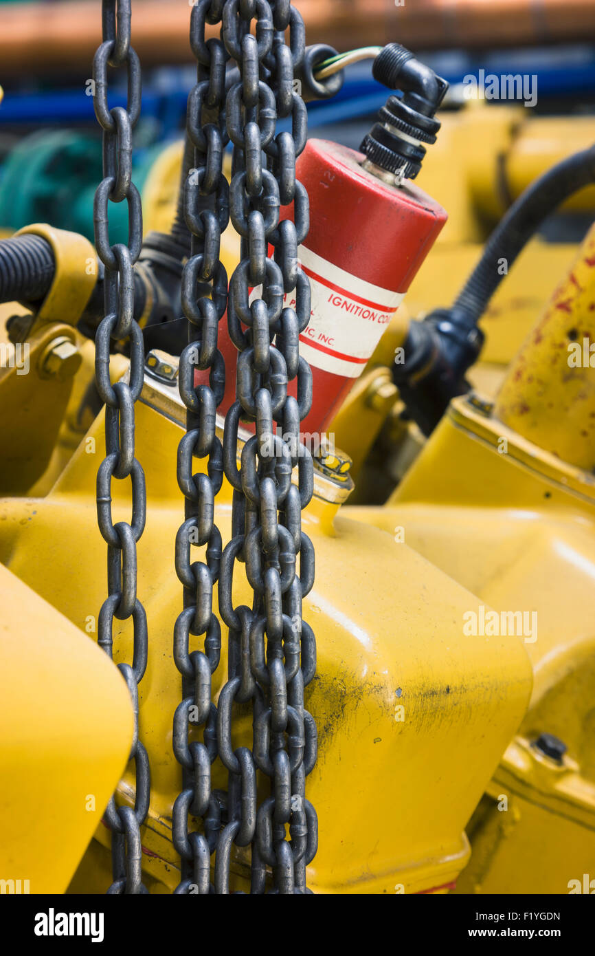 Industry,Alaska,Prudhoe,electrical power plant Stock Photo - Alamy