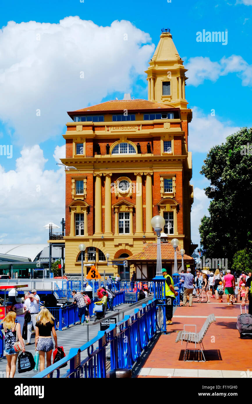 Ferry Building Auckland New Zealand, NZ, North Island Stock Photo - Alamy