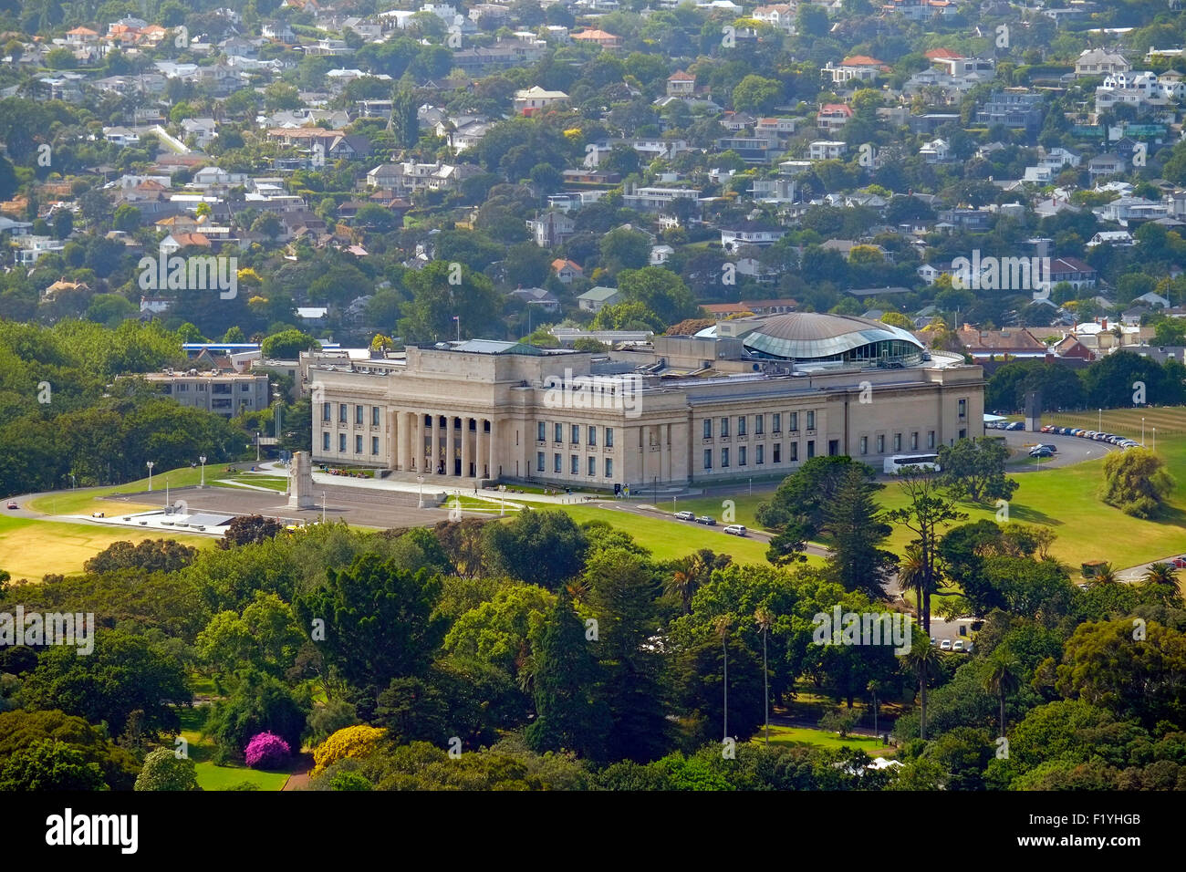 Auckland War Memorial Museum New Zealand, NZ, North Island Stock Photo ...