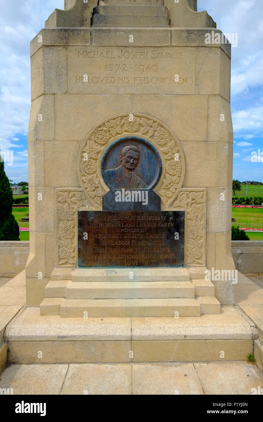 Michael savage new zealand hi-res stock photography and images - Alamy