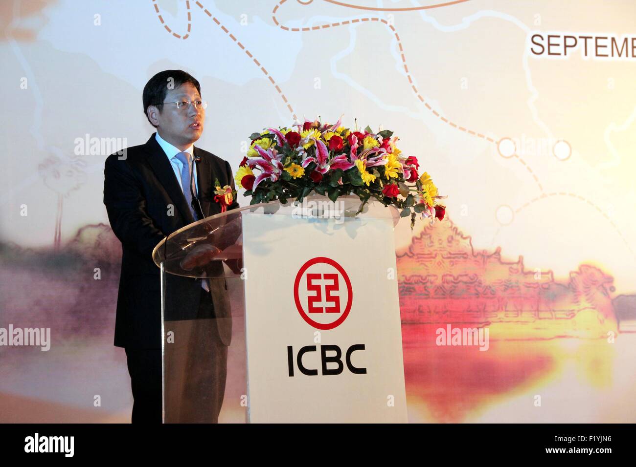 Yangon, Myanmar. 8th Sep, 2015. Chinese Ambassador to Myanmar Hong ...