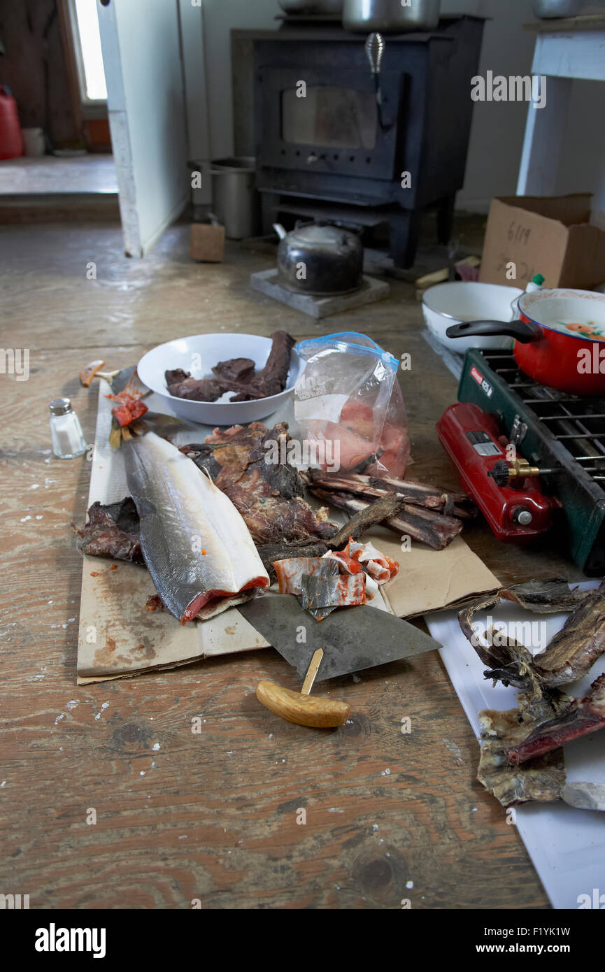 Canada inuit fish hi-res stock photography and images - Alamy