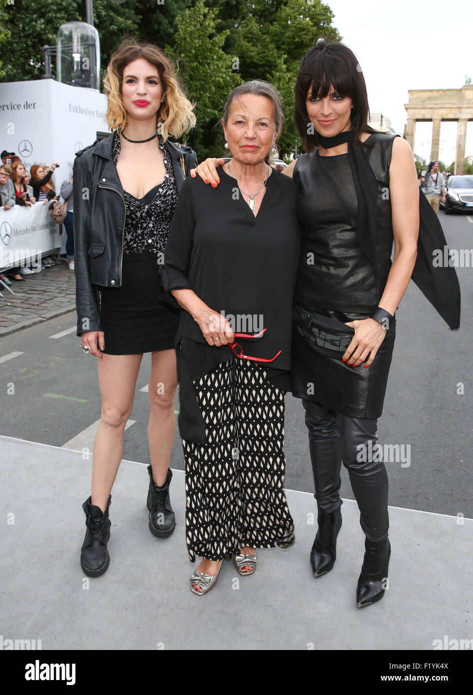 Guido Maria Kretschmer Spring 2016 Arrivals at Mercedes Benz Fashion ...