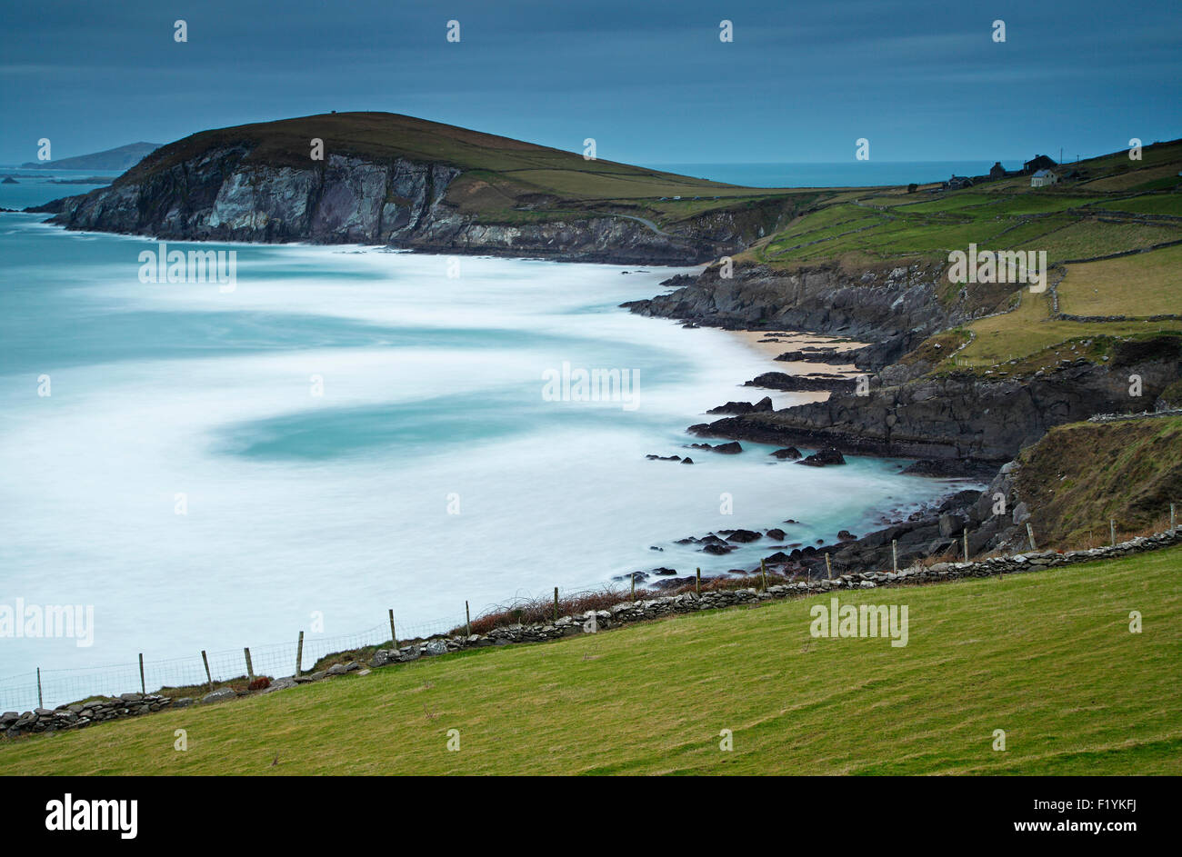 Beach,Ireland,County Kerry,Coumeenole Beach Stock Photo - Alamy
