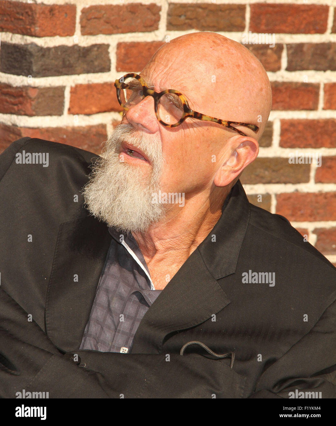 New York, USA. 8th Sep, 2015. Artist CHUCK CLOSE attends the first show ...