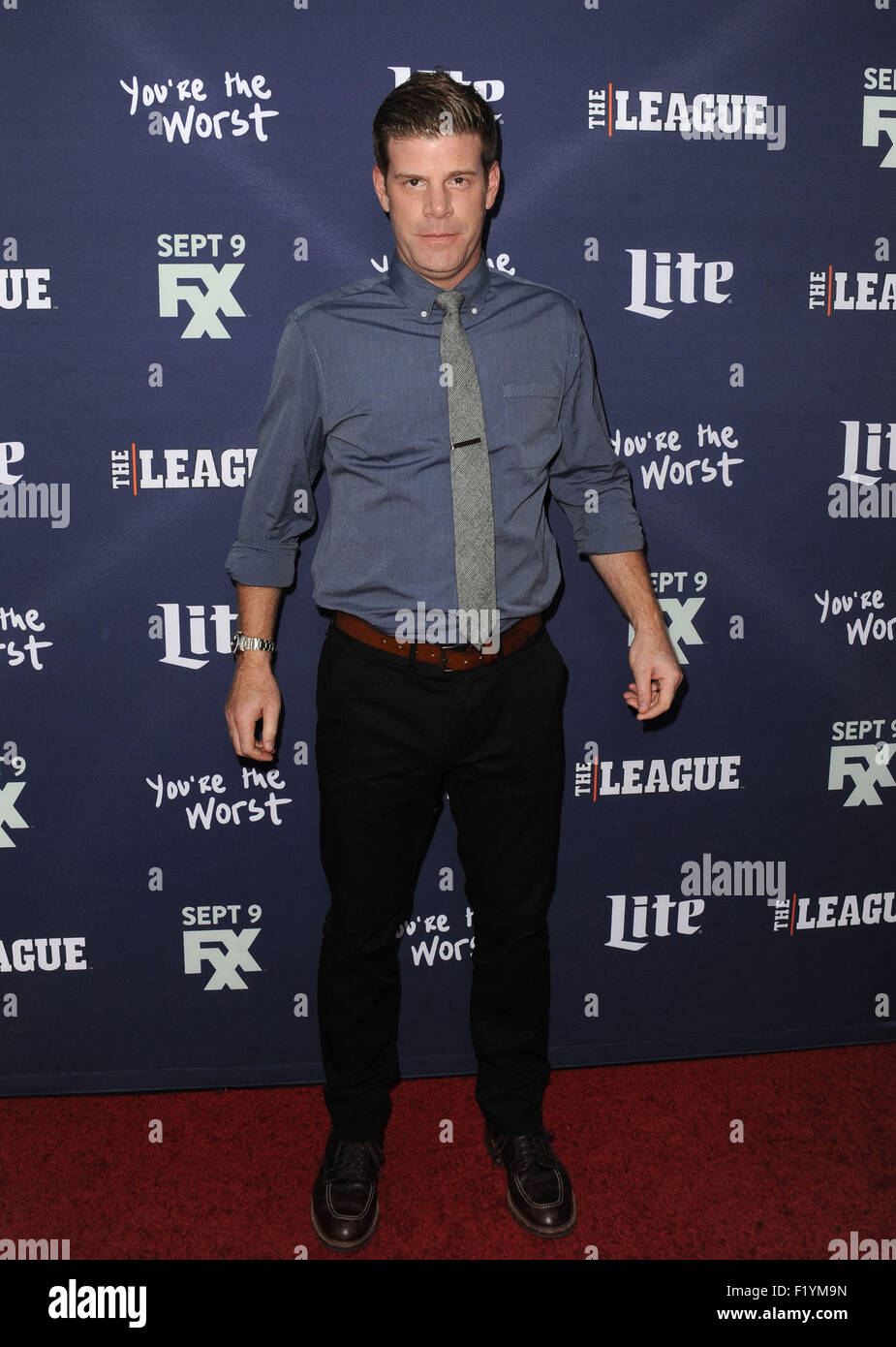 Los Angeles, California, USA. 8th Sep, 2015. Stephen Rannazzisi ...
