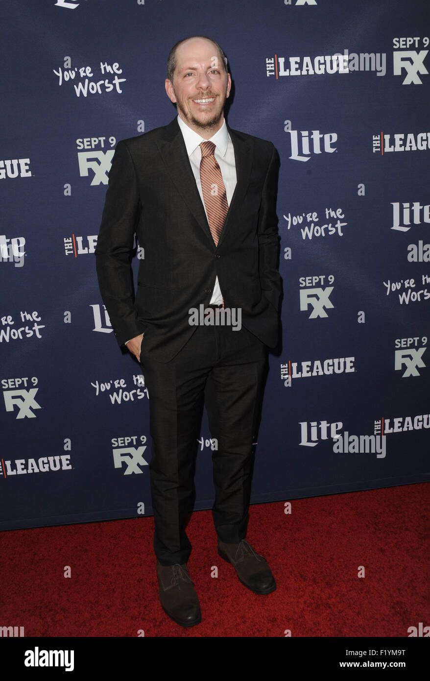 Los Angeles, California, USA. 8th Sep, 2015. Stephen Falk attending the ...