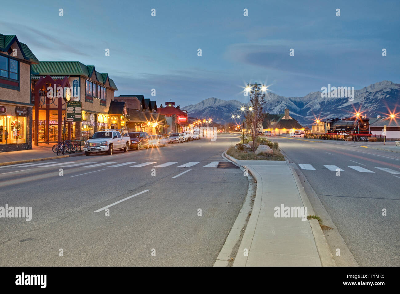 Road,Canada,Unesco,athabasca river valley Stock Photo - Alamy