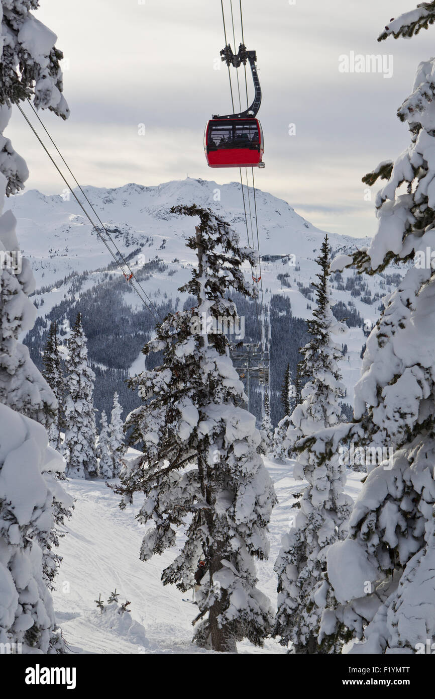 Canada,Scenic,Cable Car,Blackcomb Mountain Stock Photo - Alamy
