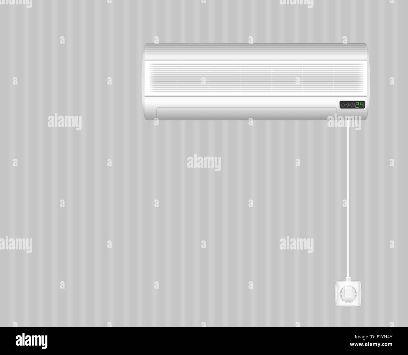 Air conditioner Stock Vector Images - Alamy