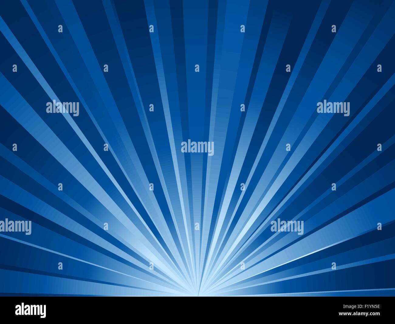 Simple blue rays background. Vector illustration Stock Vector Image ...