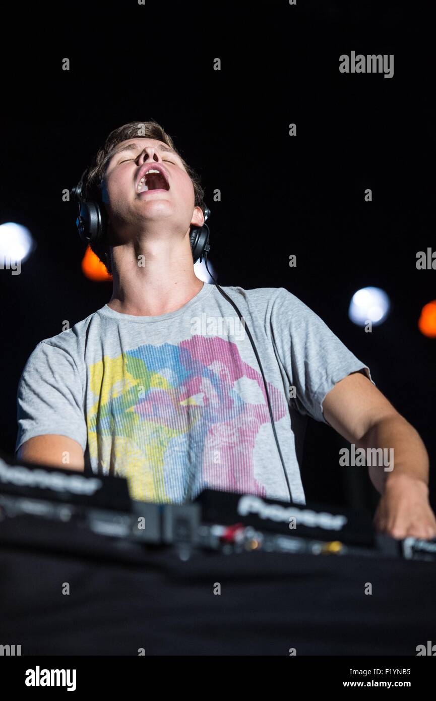 New York, NY, USA. 8th Sep, 2015. DJ Ansolo in attendance for Island Records Marriott Rewards ...