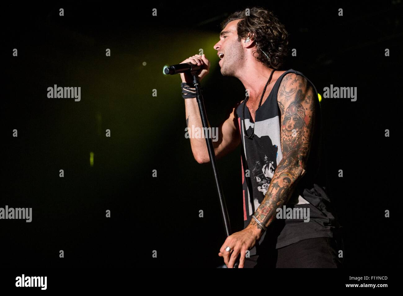New York, NY, USA. 8th Sep, 2015. Zac Barnett, American Authors in ...