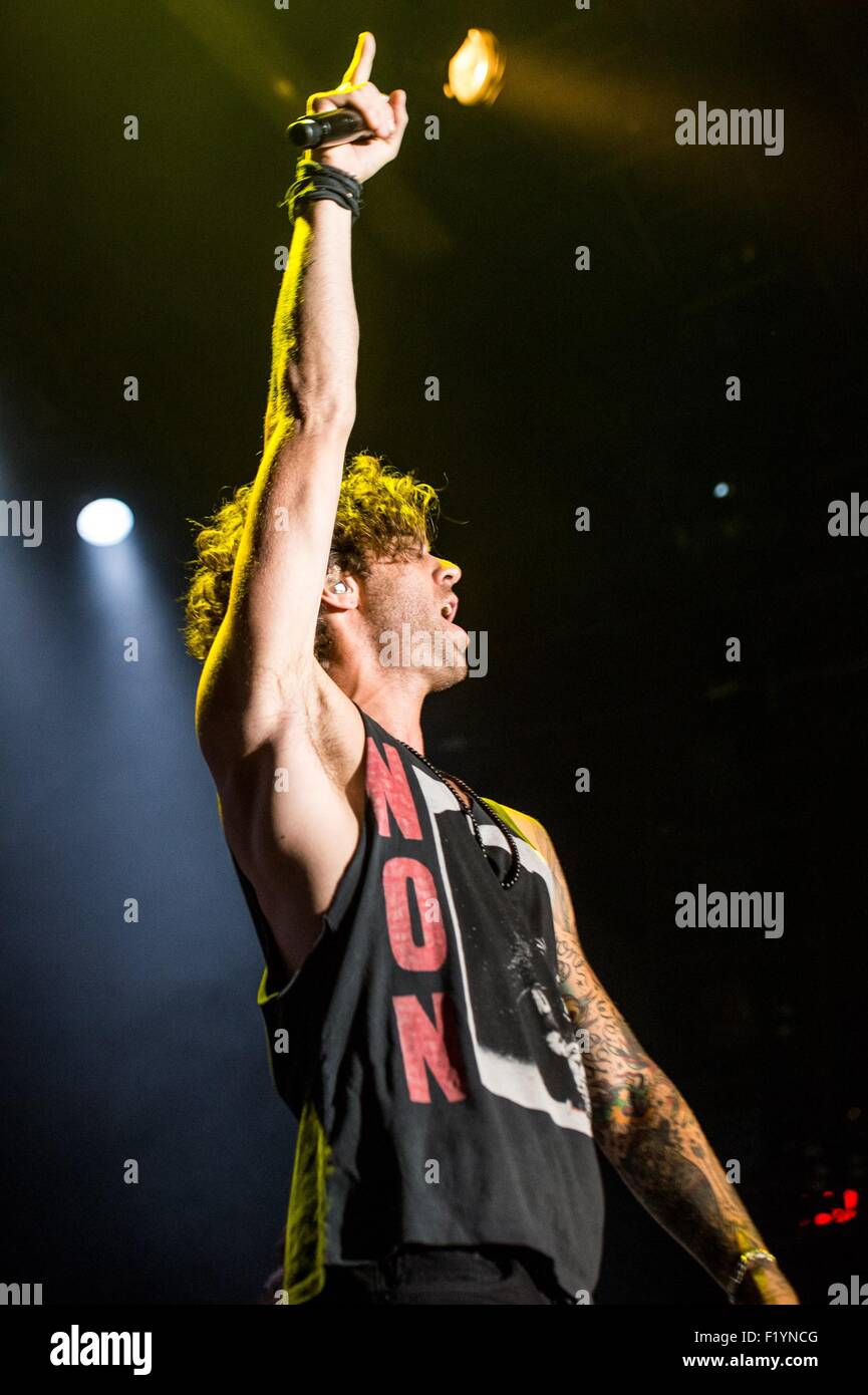 New York, NY, USA. 8th Sep, 2015. Zac Barnett, American Authors in ...