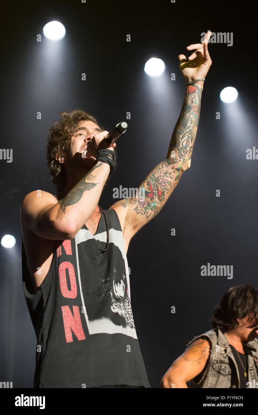 New York, NY, USA. 8th Sep, 2015. Zac Barnett, American Authors in ...