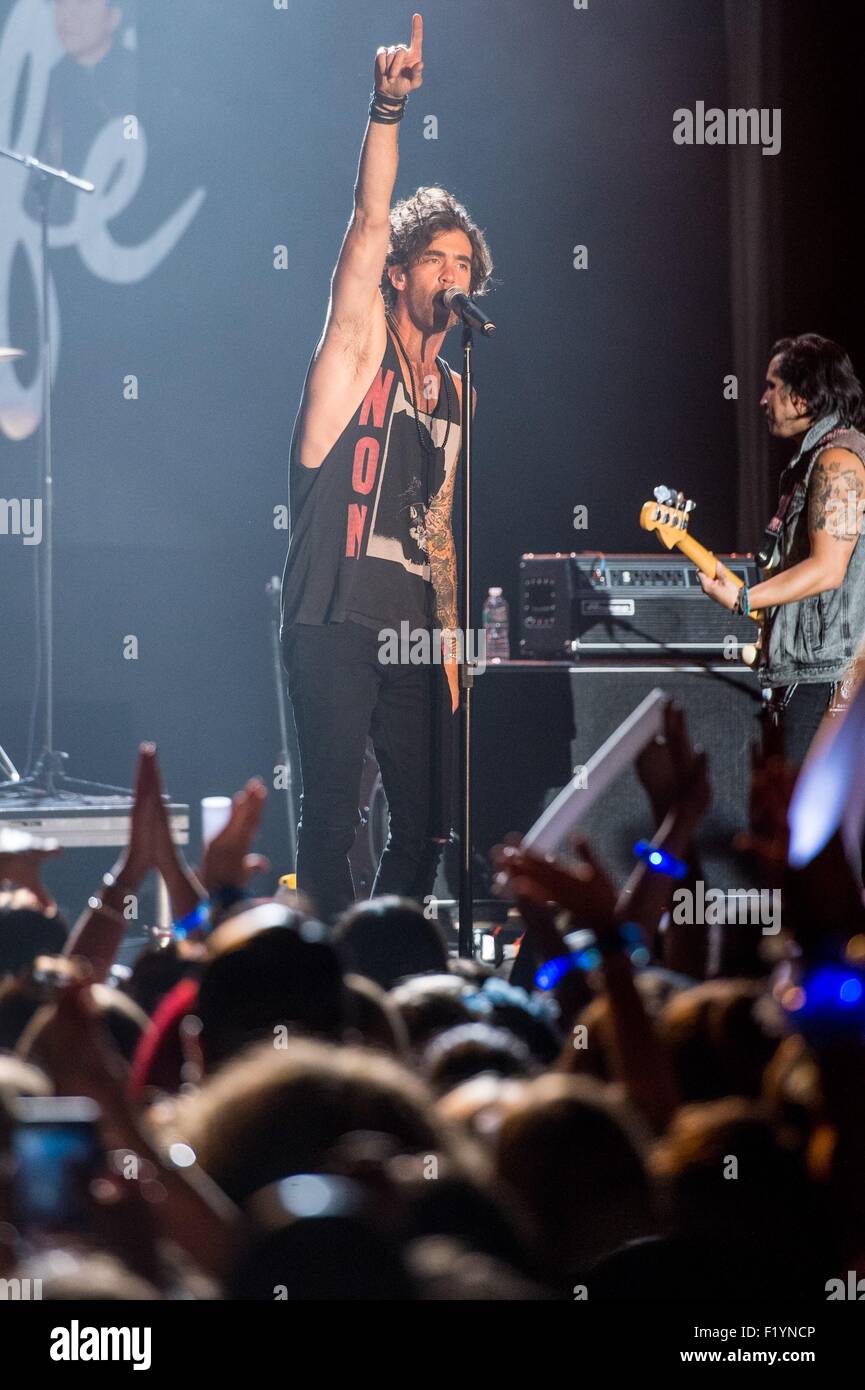 New York, NY, USA. 8th Sep, 2015. Zac Barnett, American Authors in ...