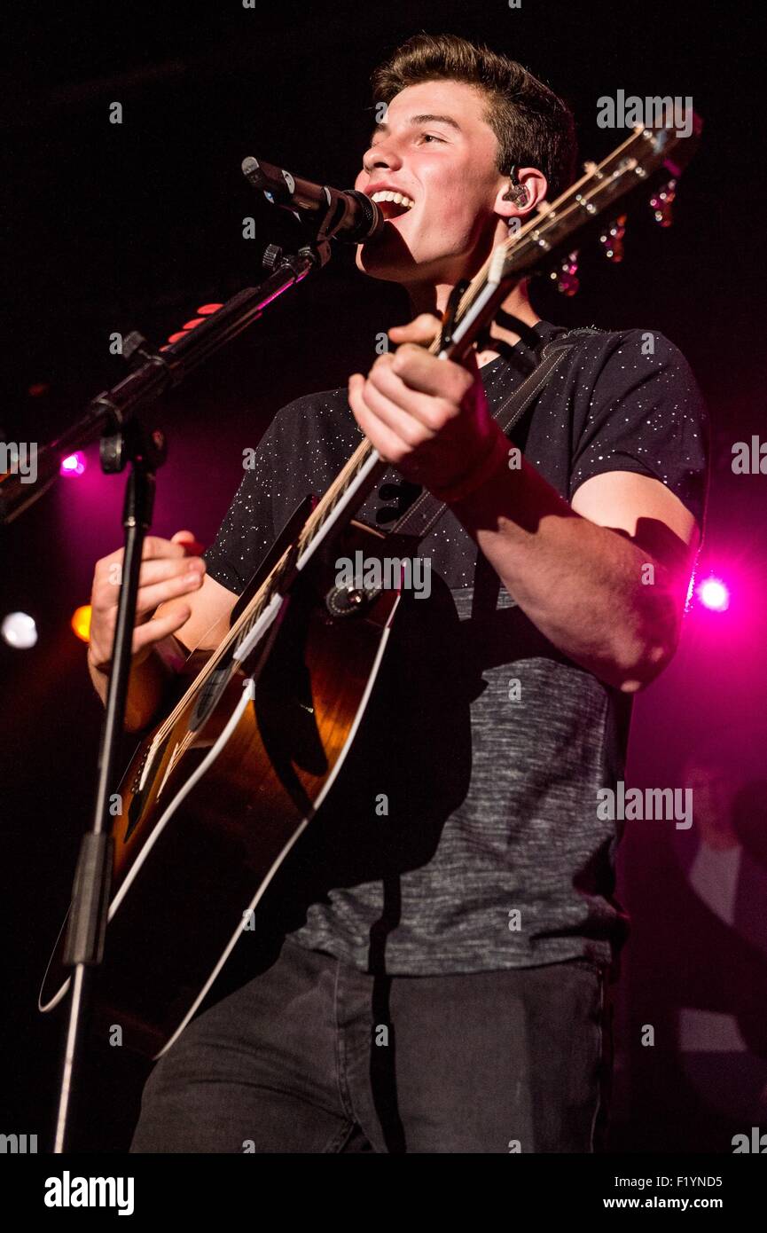 New York, NY, USA. 8th Sep, 2015. Shawn Mendes in attendance for Island ...