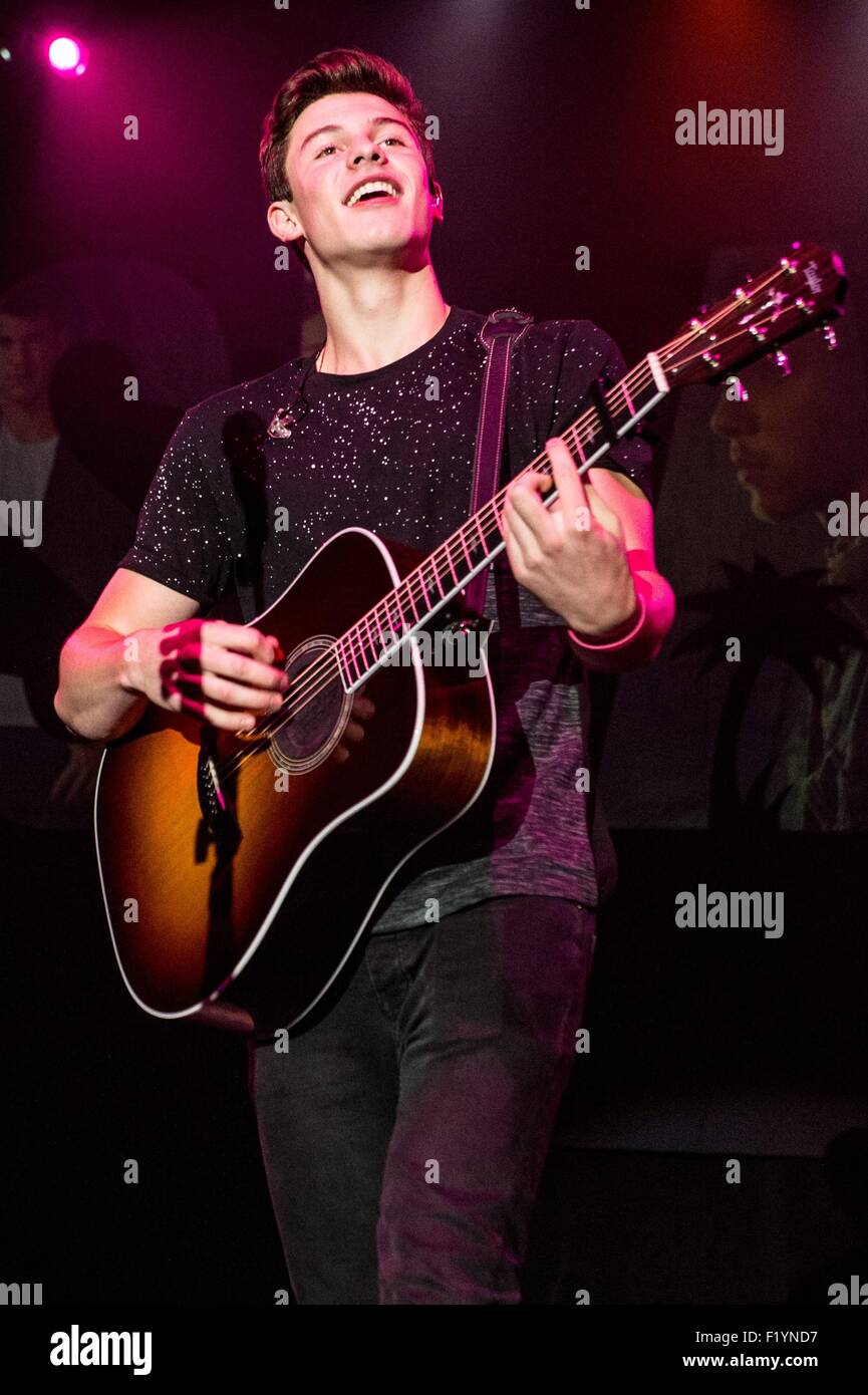 New York, NY, USA. 8th Sep, 2015. Shawn Mendes in attendance for Island ...