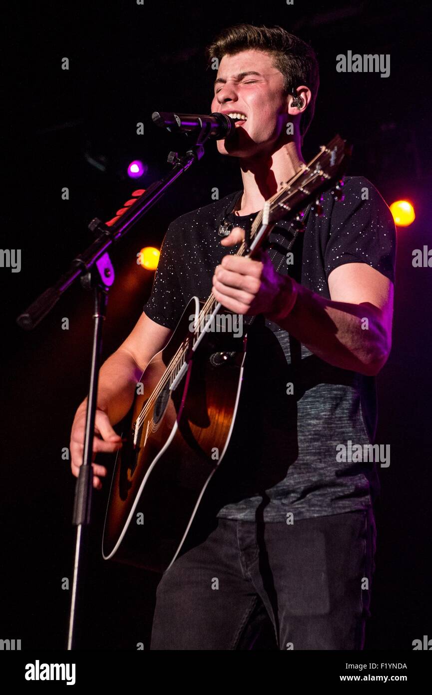 New York, NY, USA. 8th Sep, 2015. Shawn Mendes in attendance for Island ...