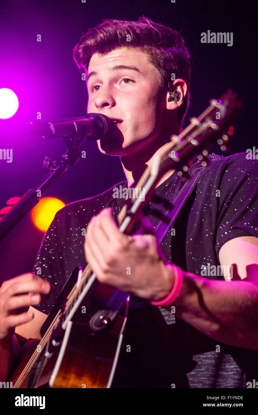 New York, NY, USA. 8th Sep, 2015. Shawn Mendes in attendance for Island ...