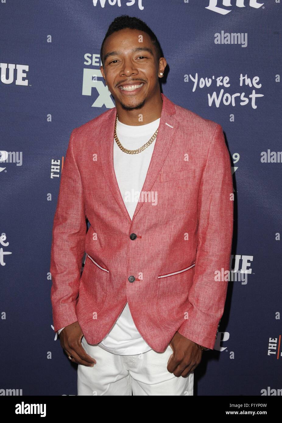 Los Angeles, CA, USA. 8th Sep, 2015. Allen Maldonado at arrivals for ...