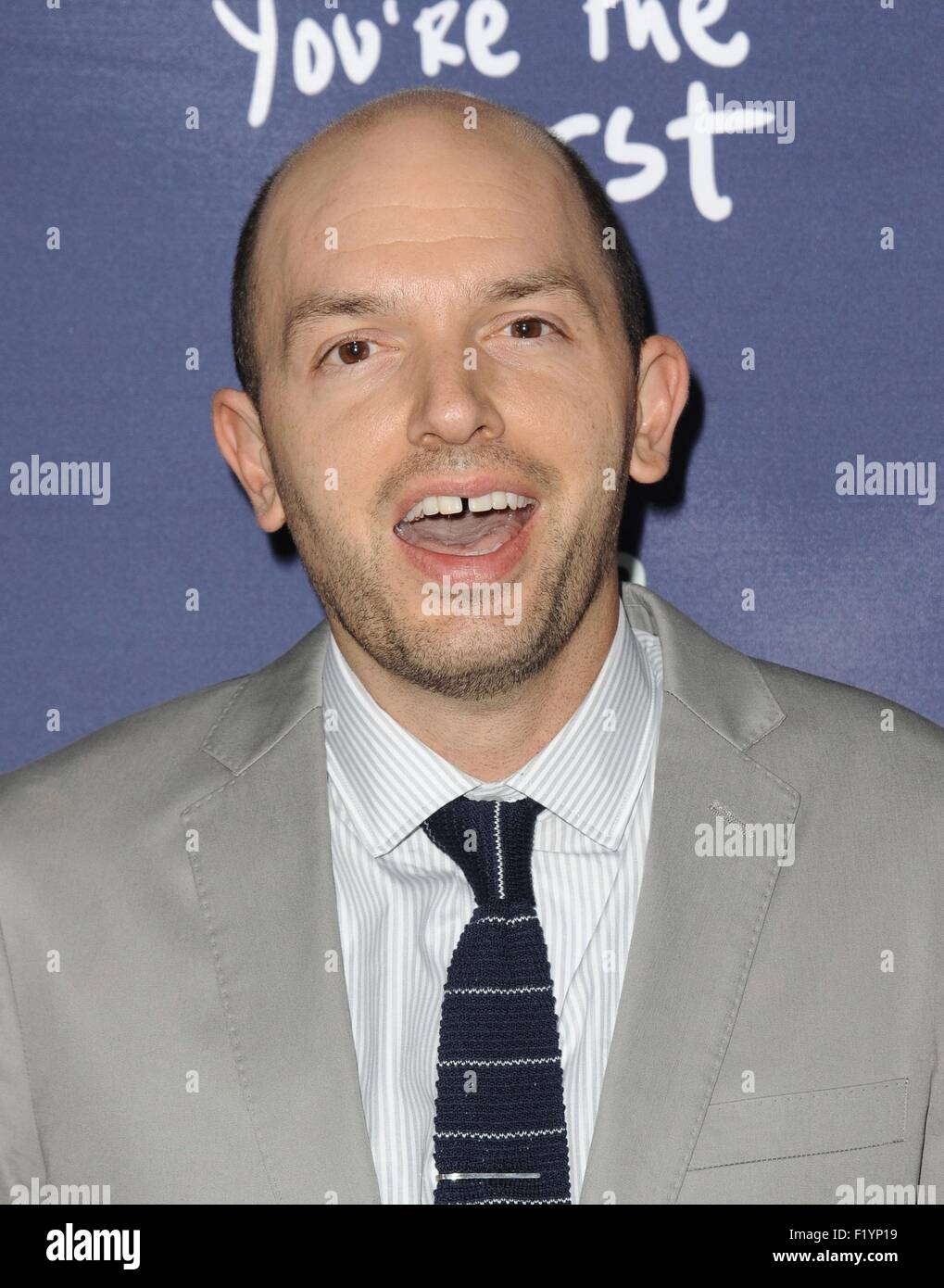 Los Angeles, CA, USA. 8th Sep, 2015. Paul Scheer at arrivals for YOU'RE ...