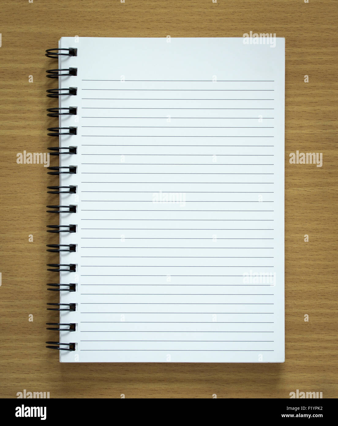 Spiral notepad sheet hi-res stock photography and images - Alamy