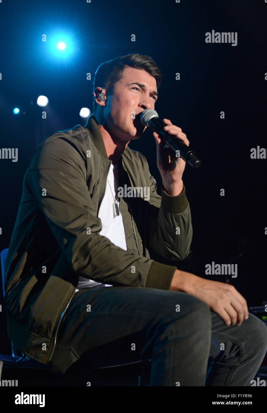 New York, NY, USA. 8th Sep, 2015. Timeflies: Caleb Shapiro in ...