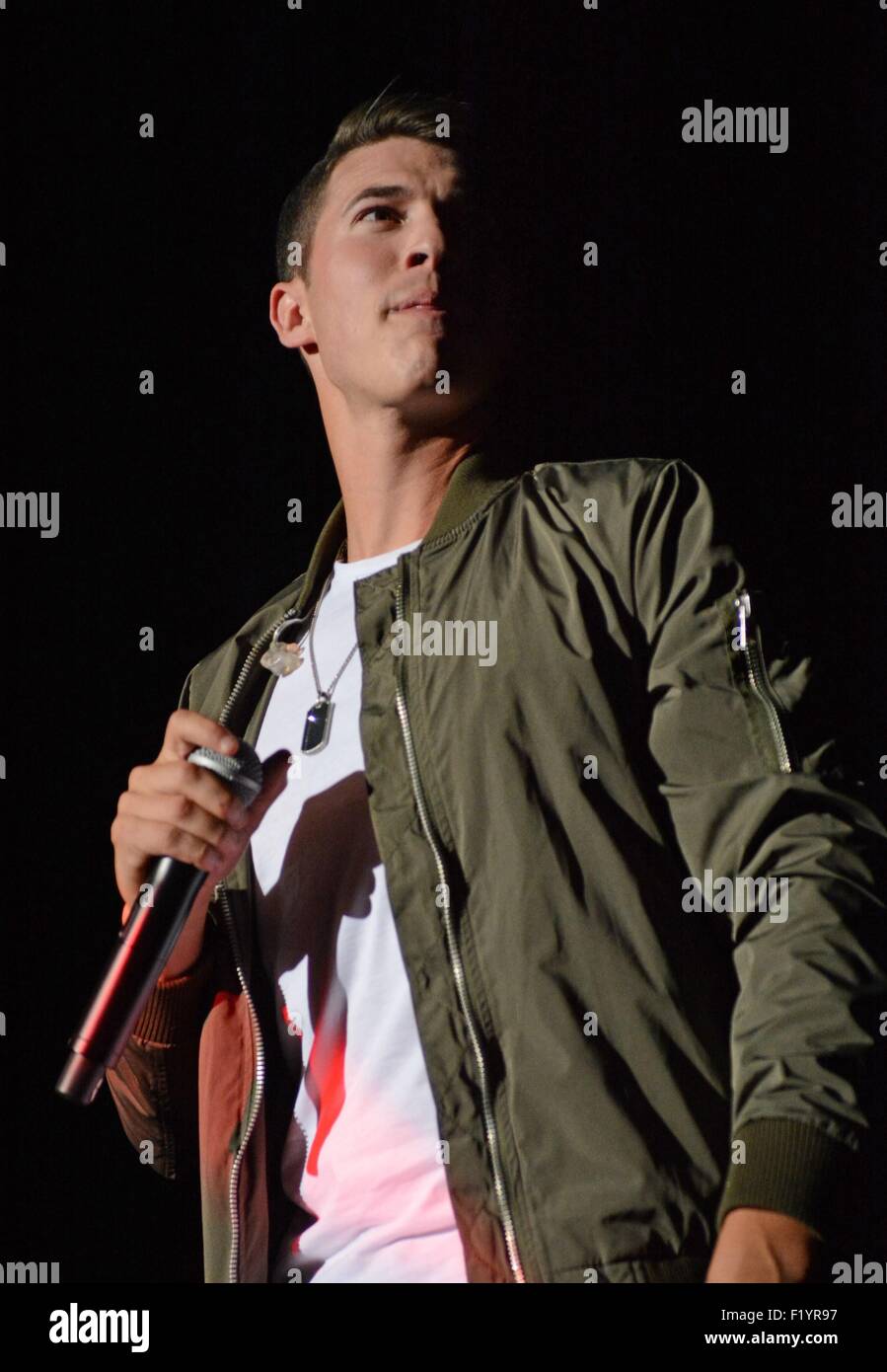 New York, NY, USA. 8th Sep, 2015. Timeflies: Caleb Shapiro in ...