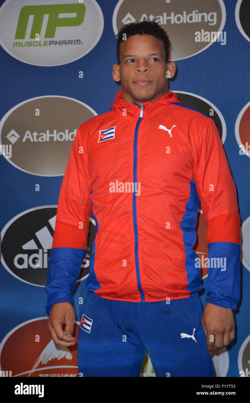 Las Vegas, Nevada, USA. 8th Sep, 2015. Cuban Ismael Borrero Molina ...