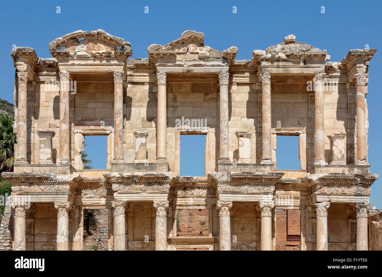 Ephesus: Library of Celsus Stock Photo - Alamy