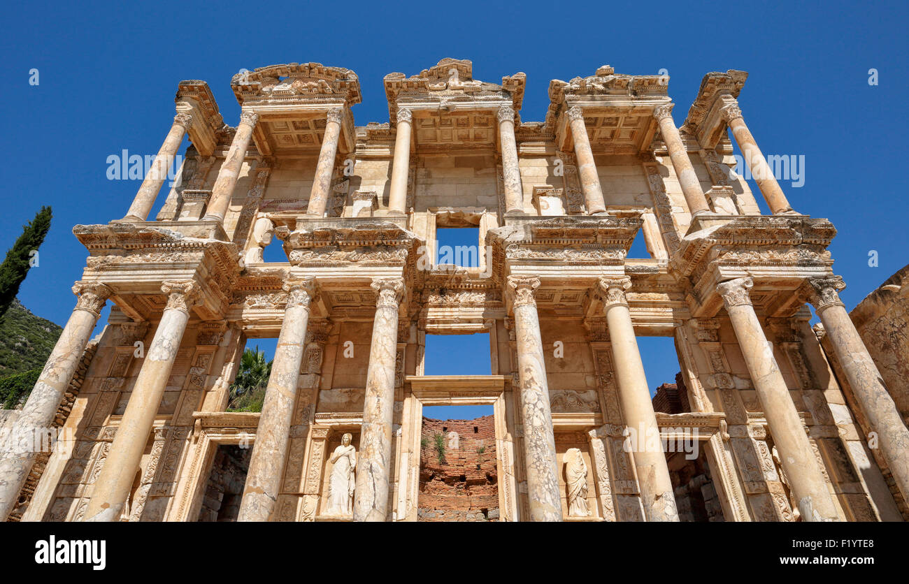 Ephesus: Library of Celsus Stock Photo - Alamy