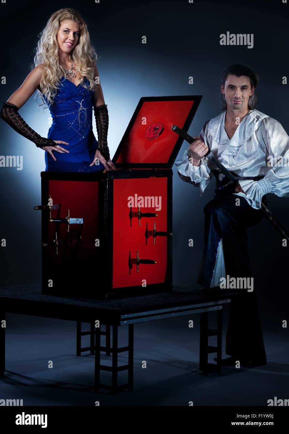 Magic sword box hi-res stock photography and images - Alamy