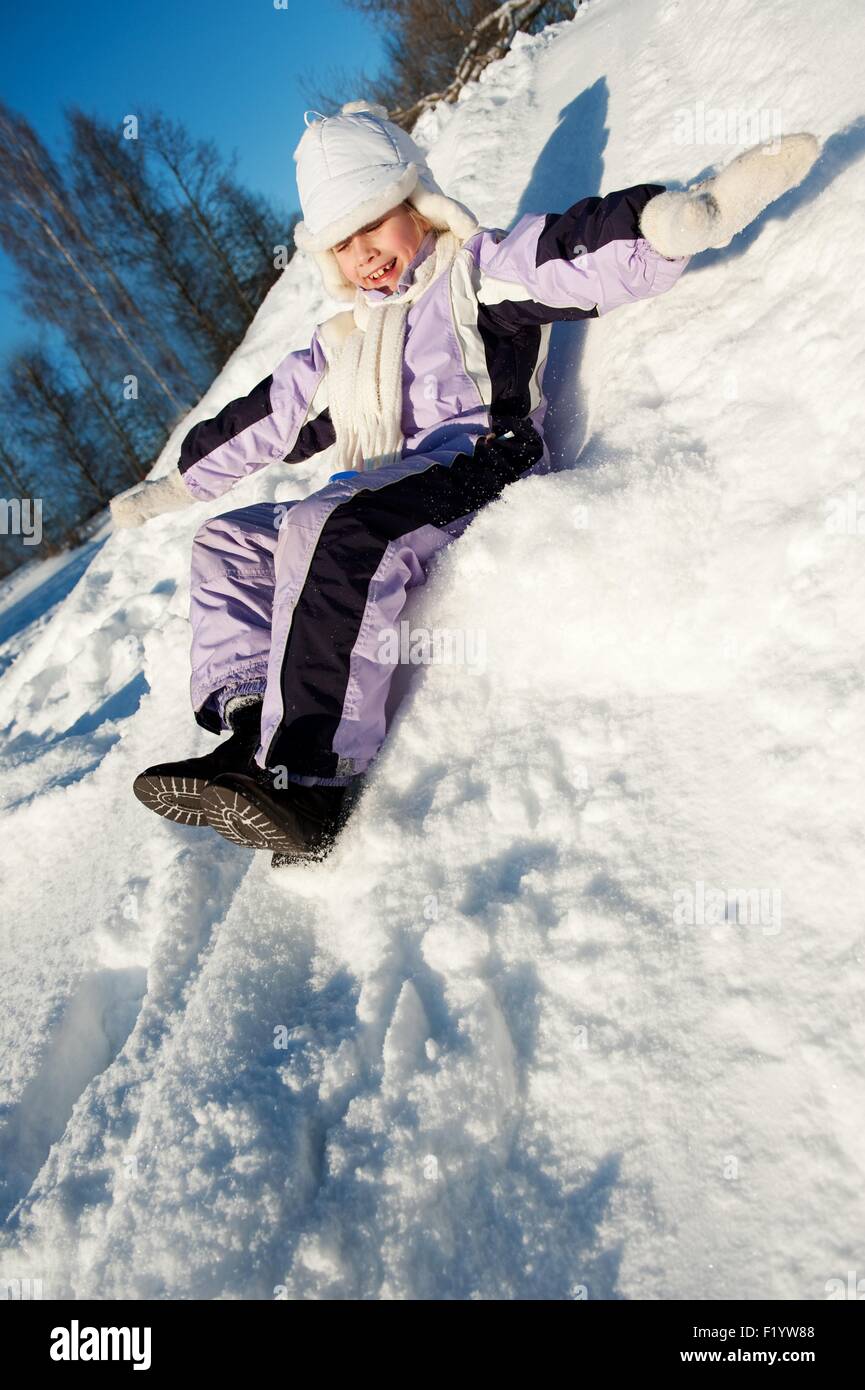 Sliding in hi-res stock photography and images - Alamy