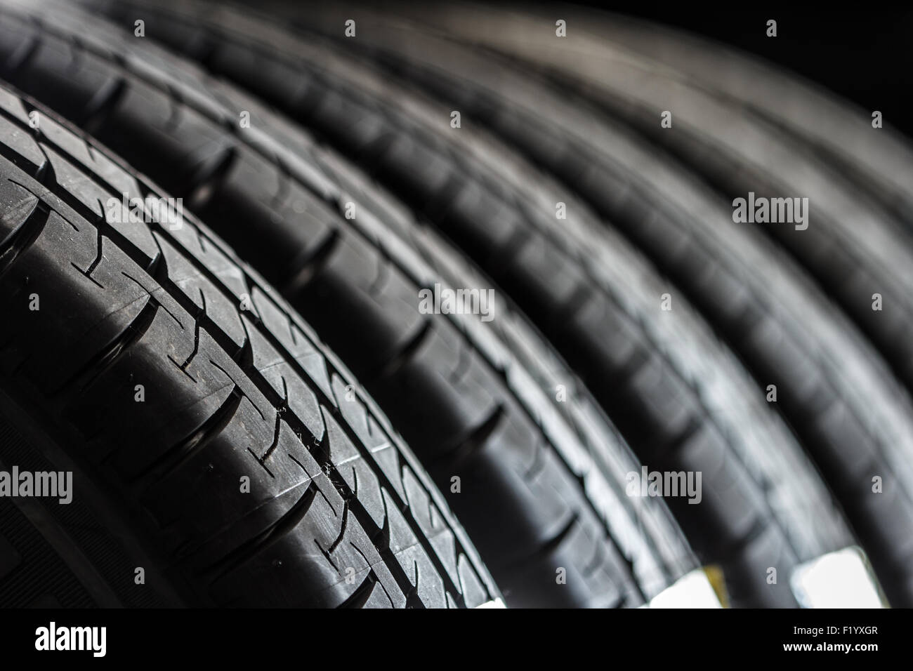 Stack of new tires Stock Photo - Alamy