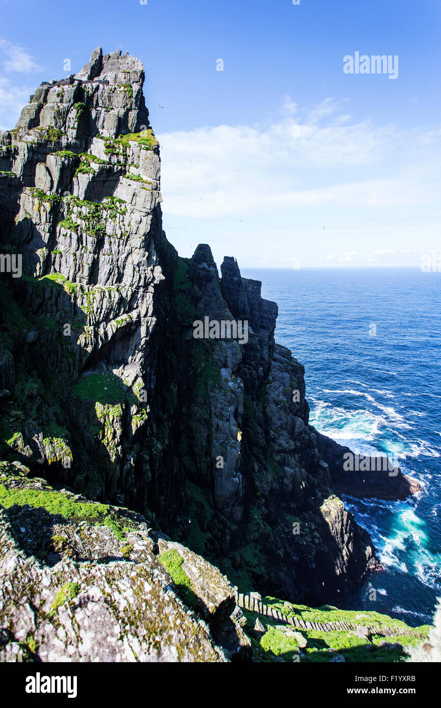 skellig michael island ireland Stock Photo - Alamy