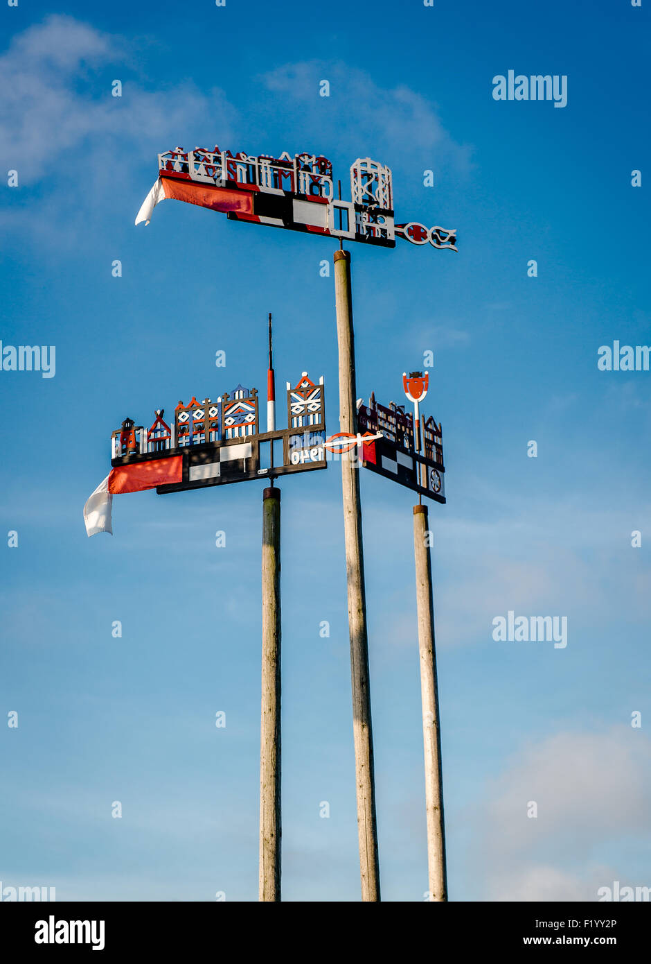 Weather vane symbol hi-res stock photography and images - Alamy