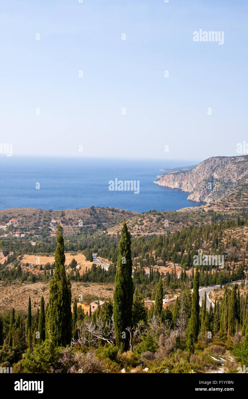 View of Assos, Kefalonia - Greece Stock Photo - Alamy