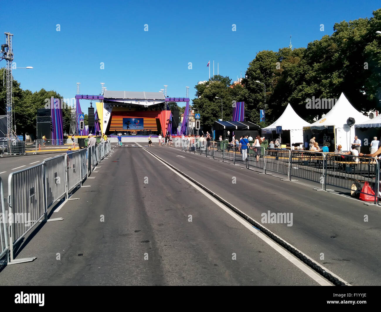 Riga festival hi-res stock photography and images - Alamy