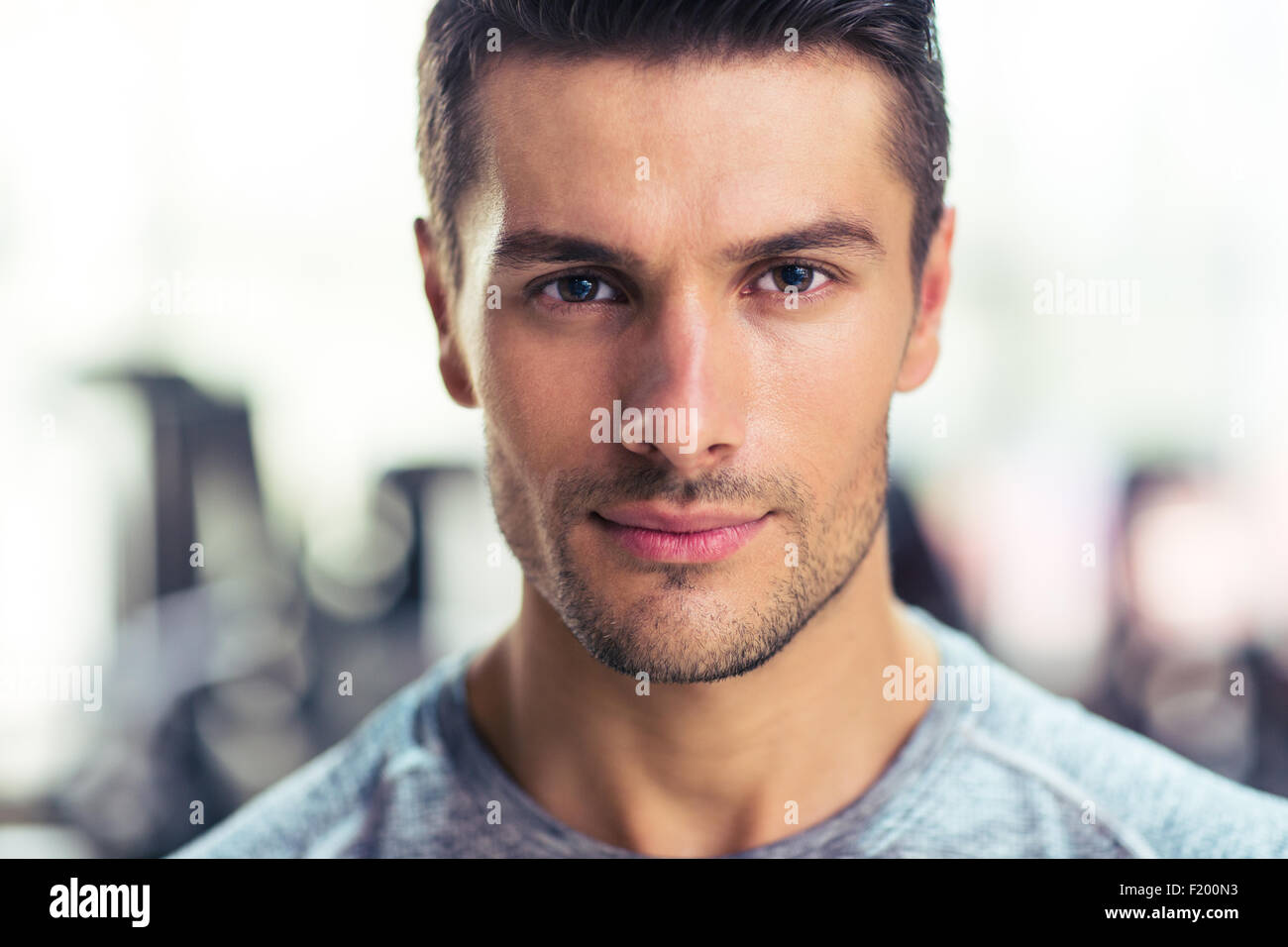 Closeup handsome power athletic hi-res stock photography and images - Alamy