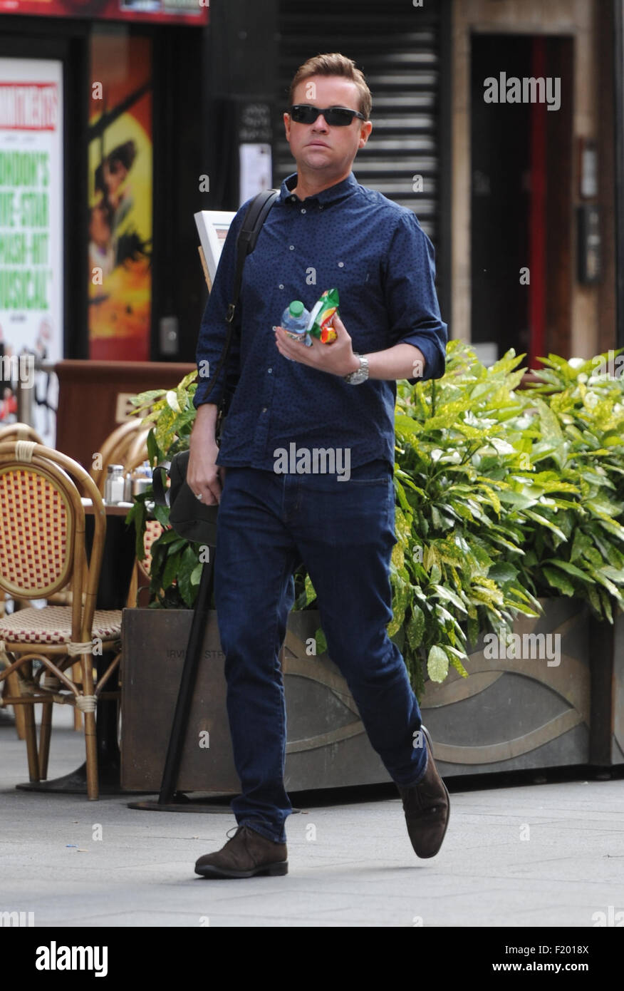 Stephen Mulhern grabs some snacks while out and about in London ...