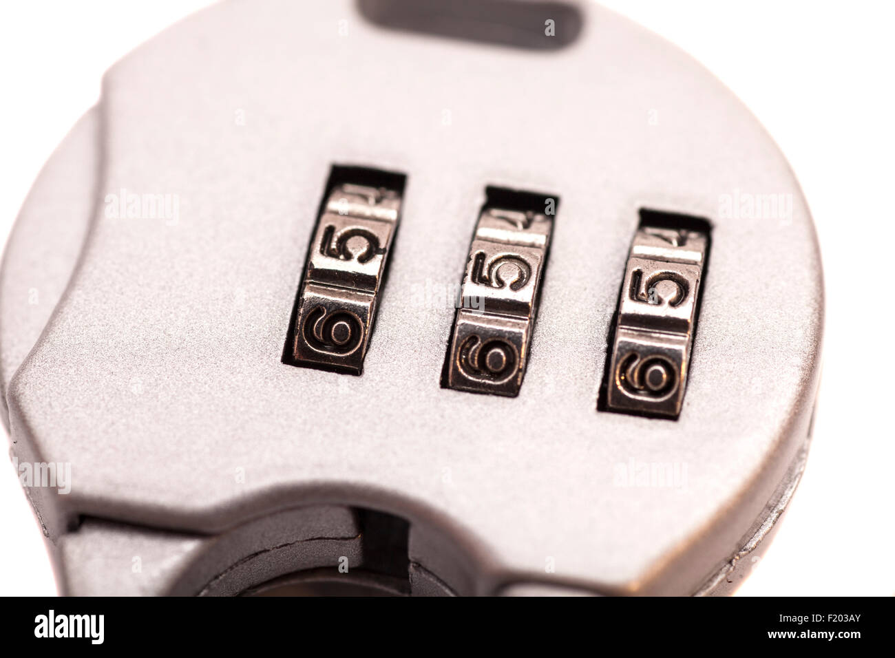 Combination padlock close up with numbers Stock Photo - Alamy