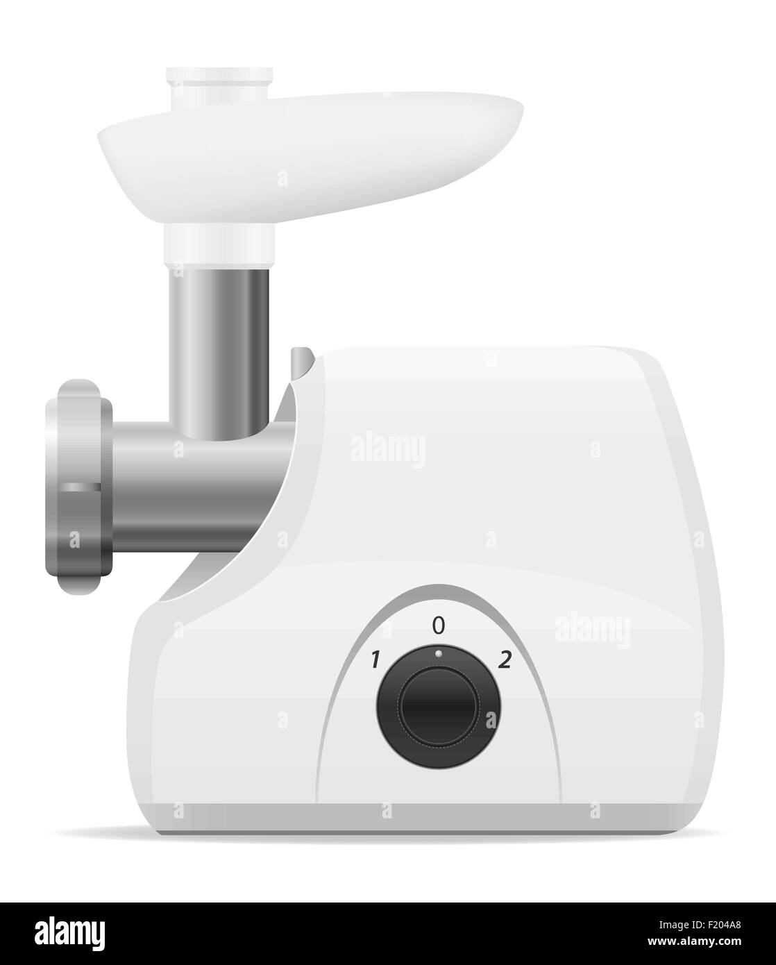 electric kitchen grinder vector illustration isolated on white ...