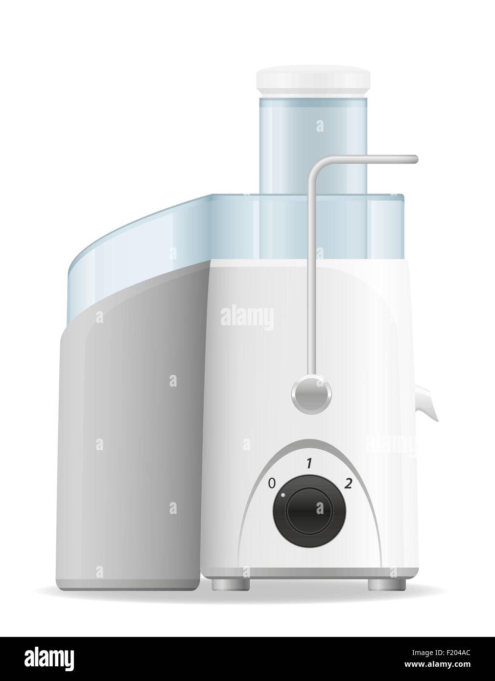 electric kitchen juicer vector illustration isolated on white ...