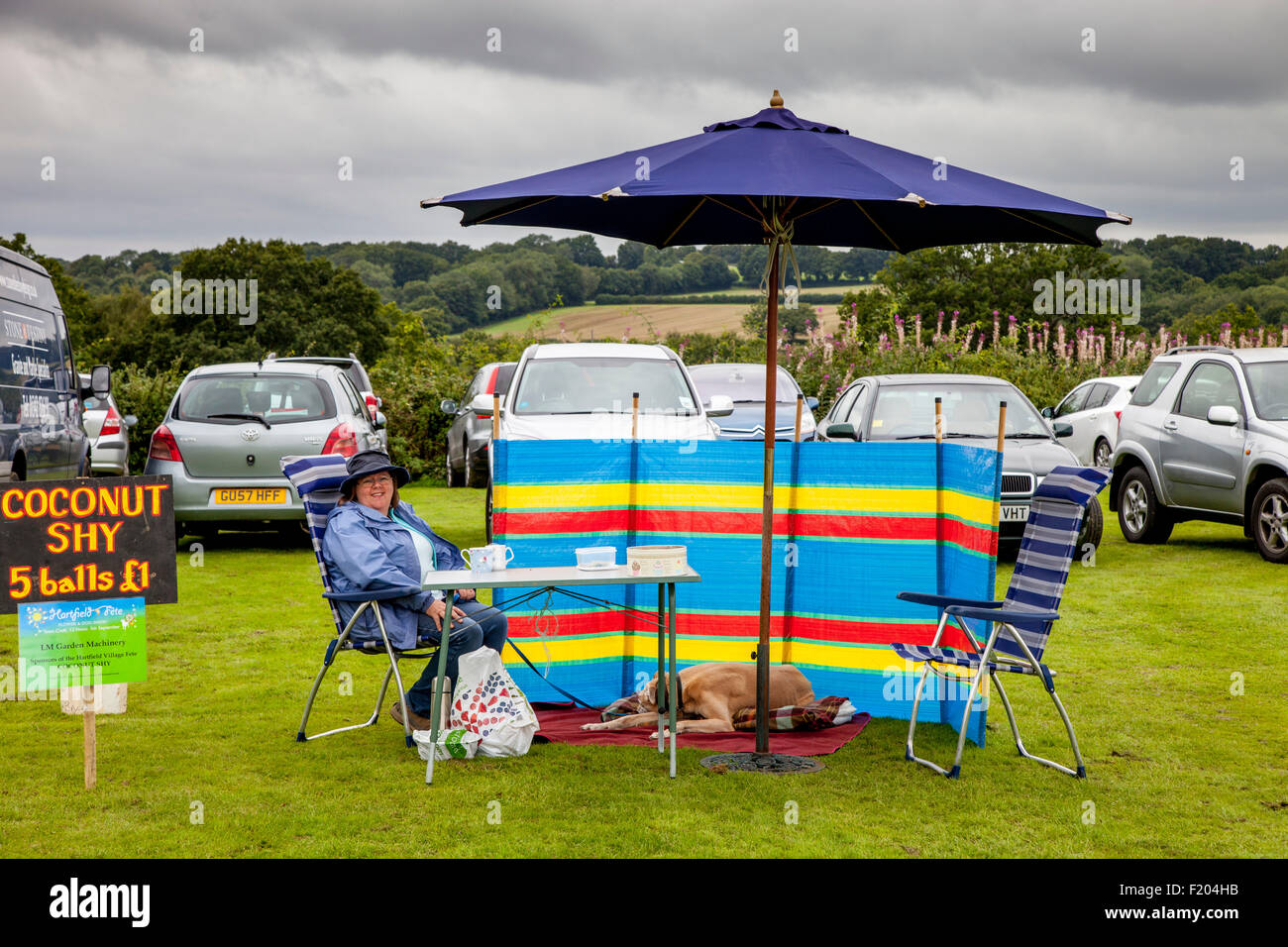 Village fete sign hi-res stock photography and images - Alamy