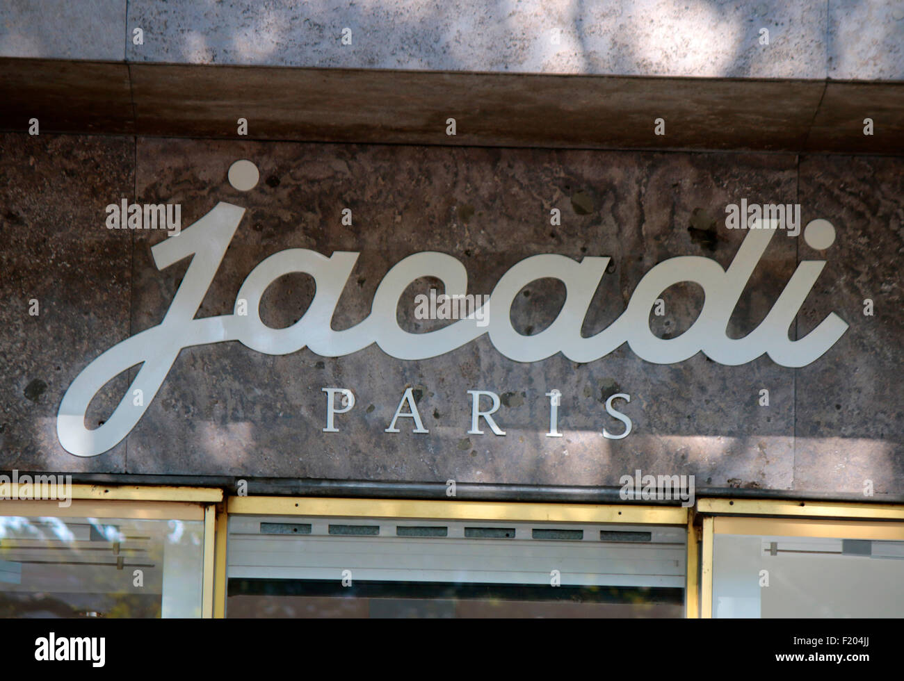 Jacadi logo hi-res stock photography and images - Alamy