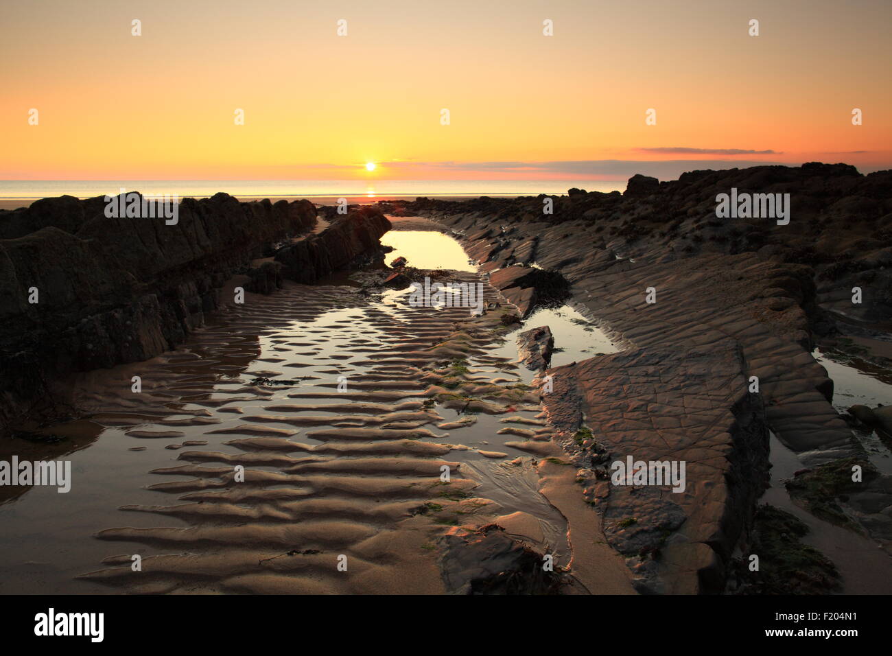 Sandymouth bay, North Cornwall, England, UK Stock Photo - Alamy